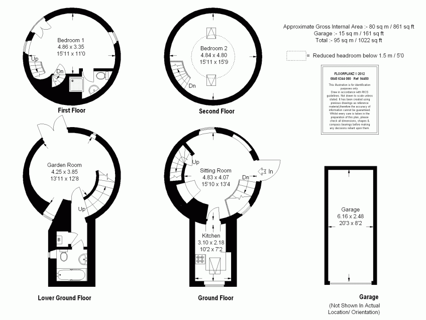 Tower House Floor Plans