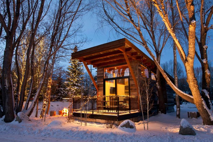 The Wedge, a small cabin on wheels | Small House Bliss