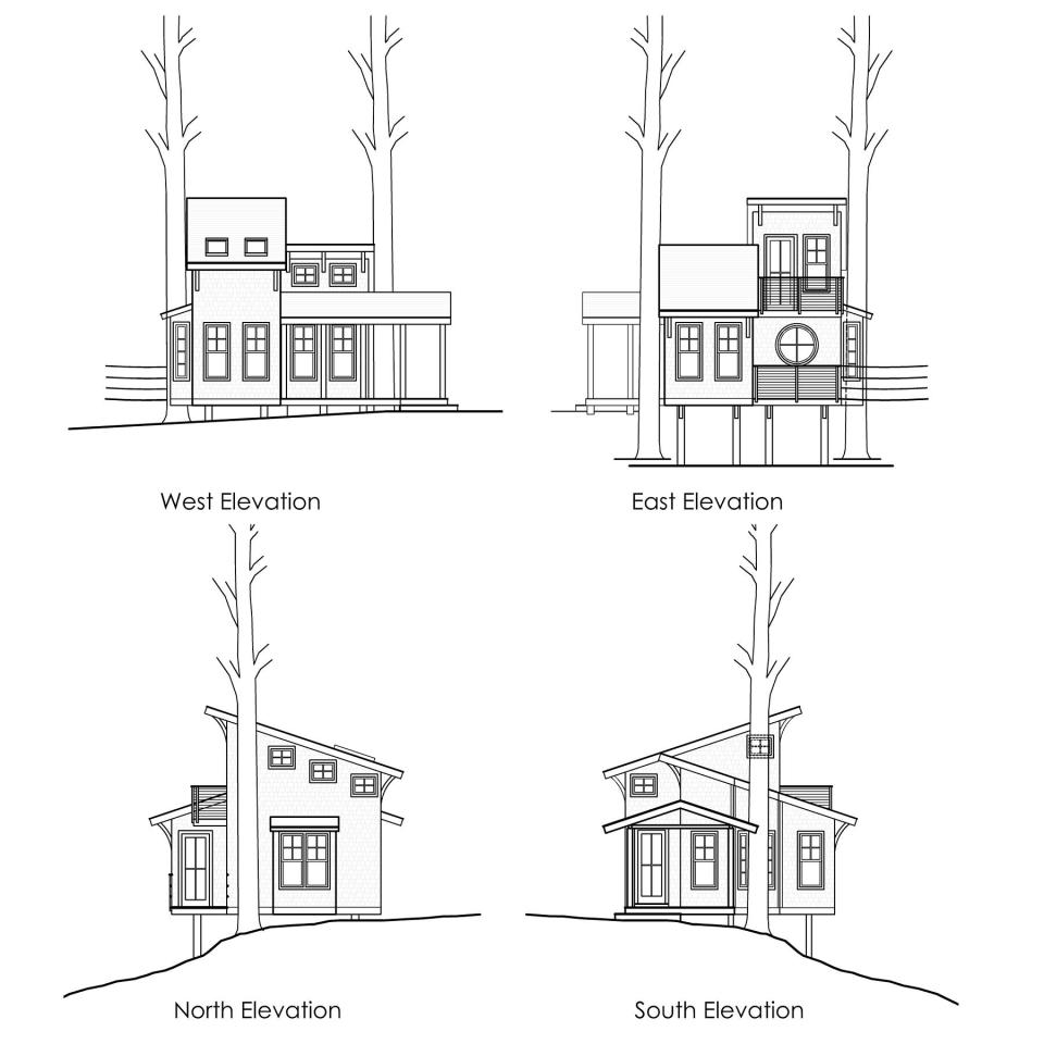 Gallery: A tiny house in the trees | David Matero | Small House Bliss