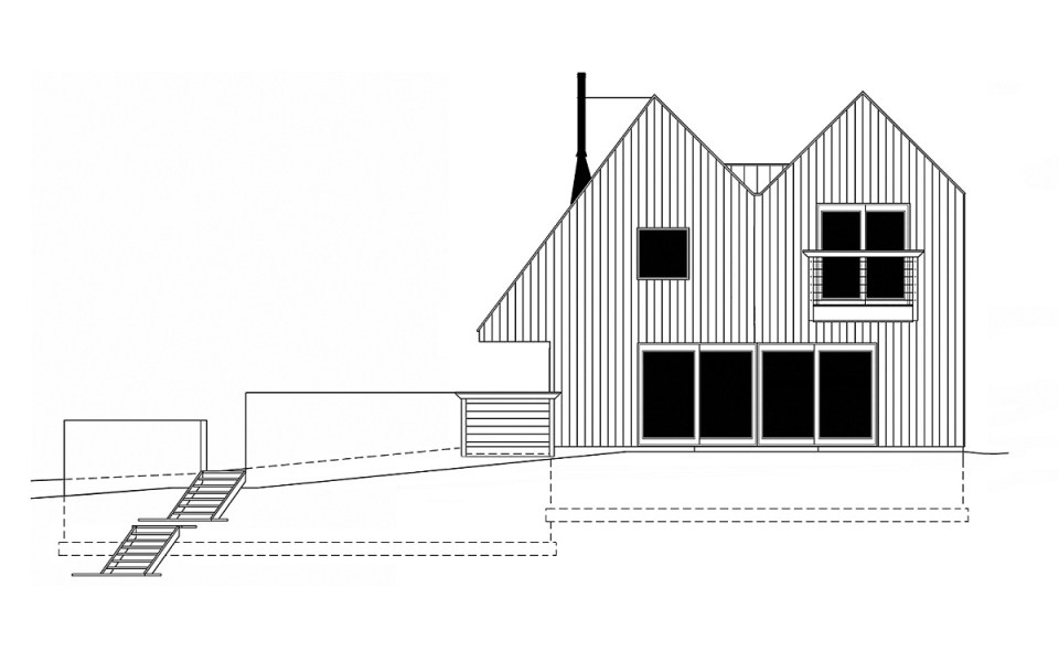 Gallery: The Polygon Studio | Jeffery S. Poss and WORKUS | Small House ...