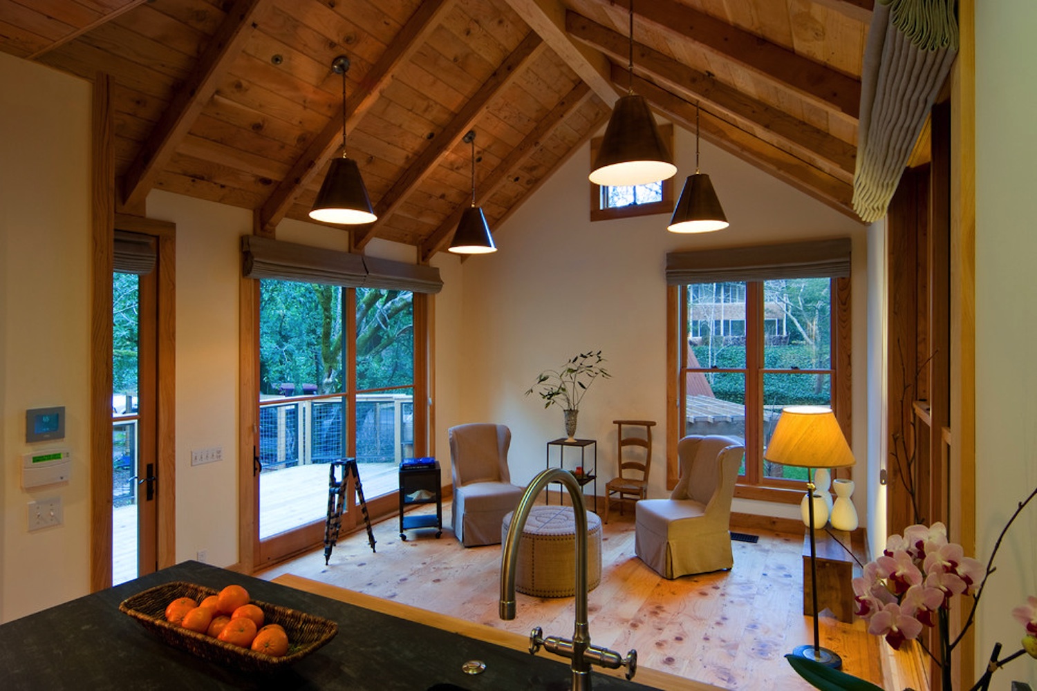 A handcrafted rustic guest cabin | Dotter & Solfjeld | Small House Bliss