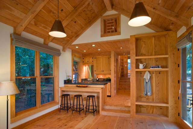 A handcrafted rustic guest cabin | Dotter & Solfjeld | Small House Bliss