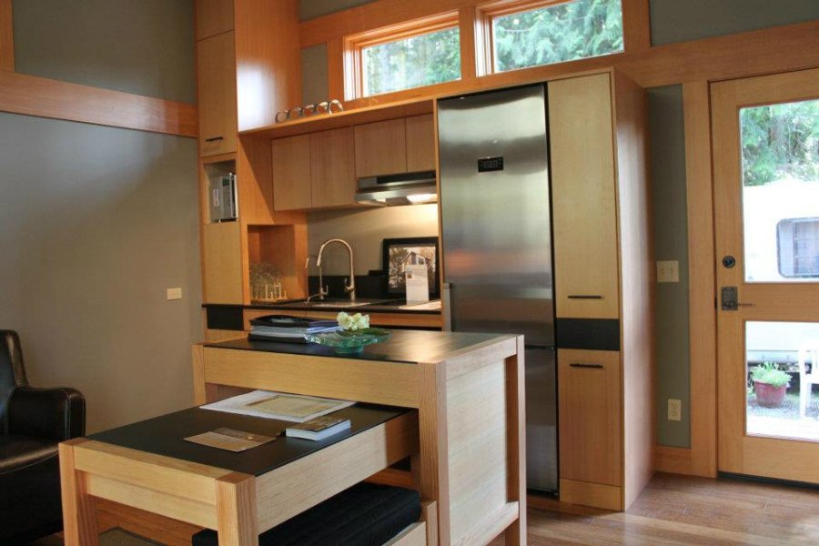 The Waterhaus, a tiny sustainable prefab home | GreenPod | Small House Bliss