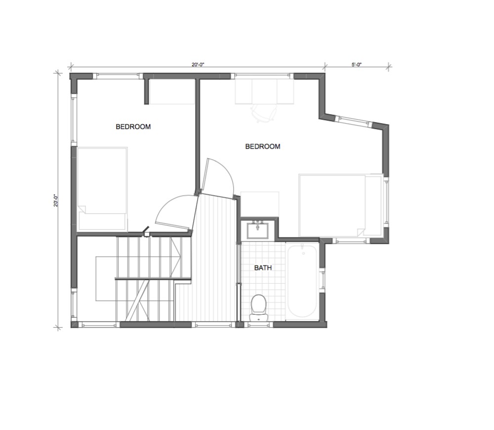 Butcherknife Residence | WorkshopL | Small House Bliss