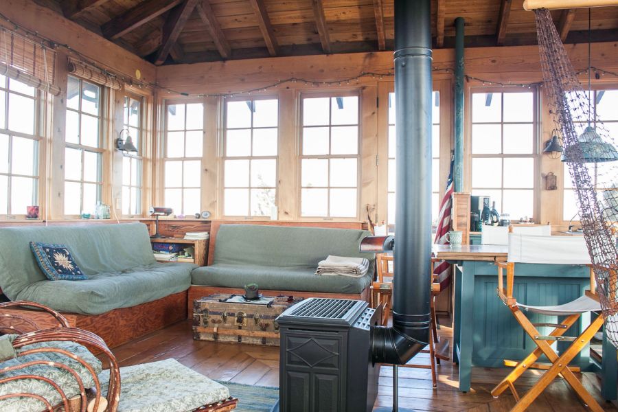 Forest fire lookout tower house | Small House Bliss