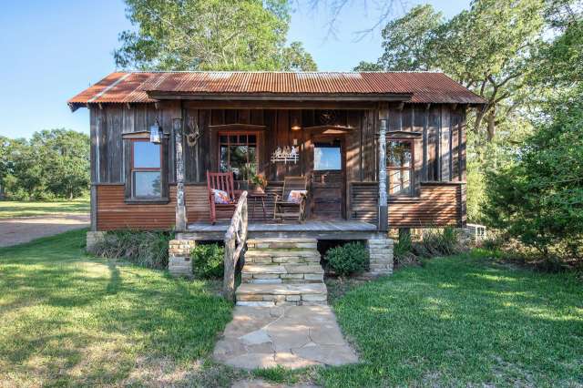 The Cowboy Cabin | Tiny Texas Houses | Small House Bliss