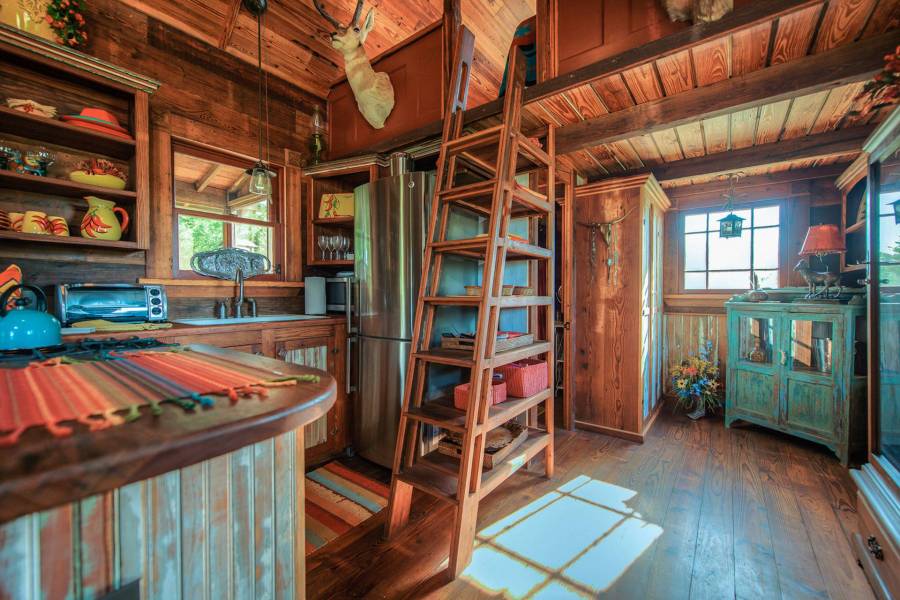 The Cowboy Cabin | Tiny Texas Houses | Small House Bliss
