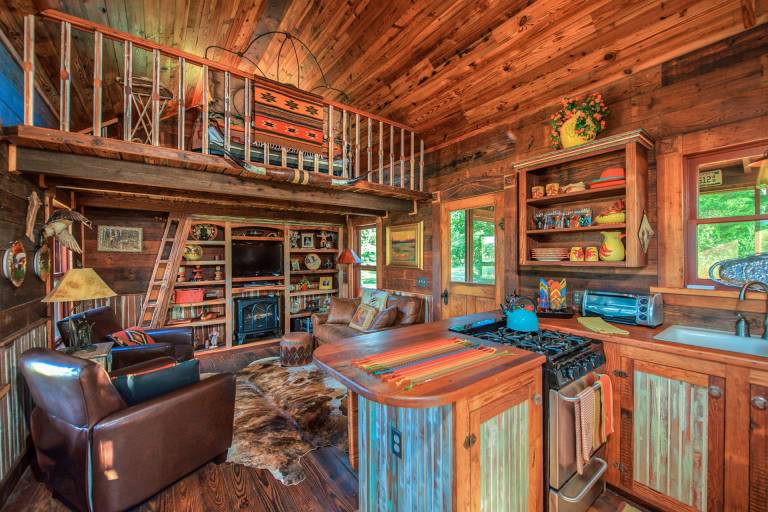 The Cowboy Cabin | Tiny Texas Houses | Small House Bliss