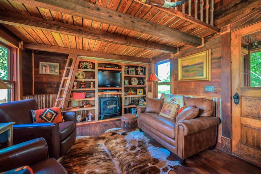 The Cowboy Cabin | Tiny Texas Houses | Small House Bliss